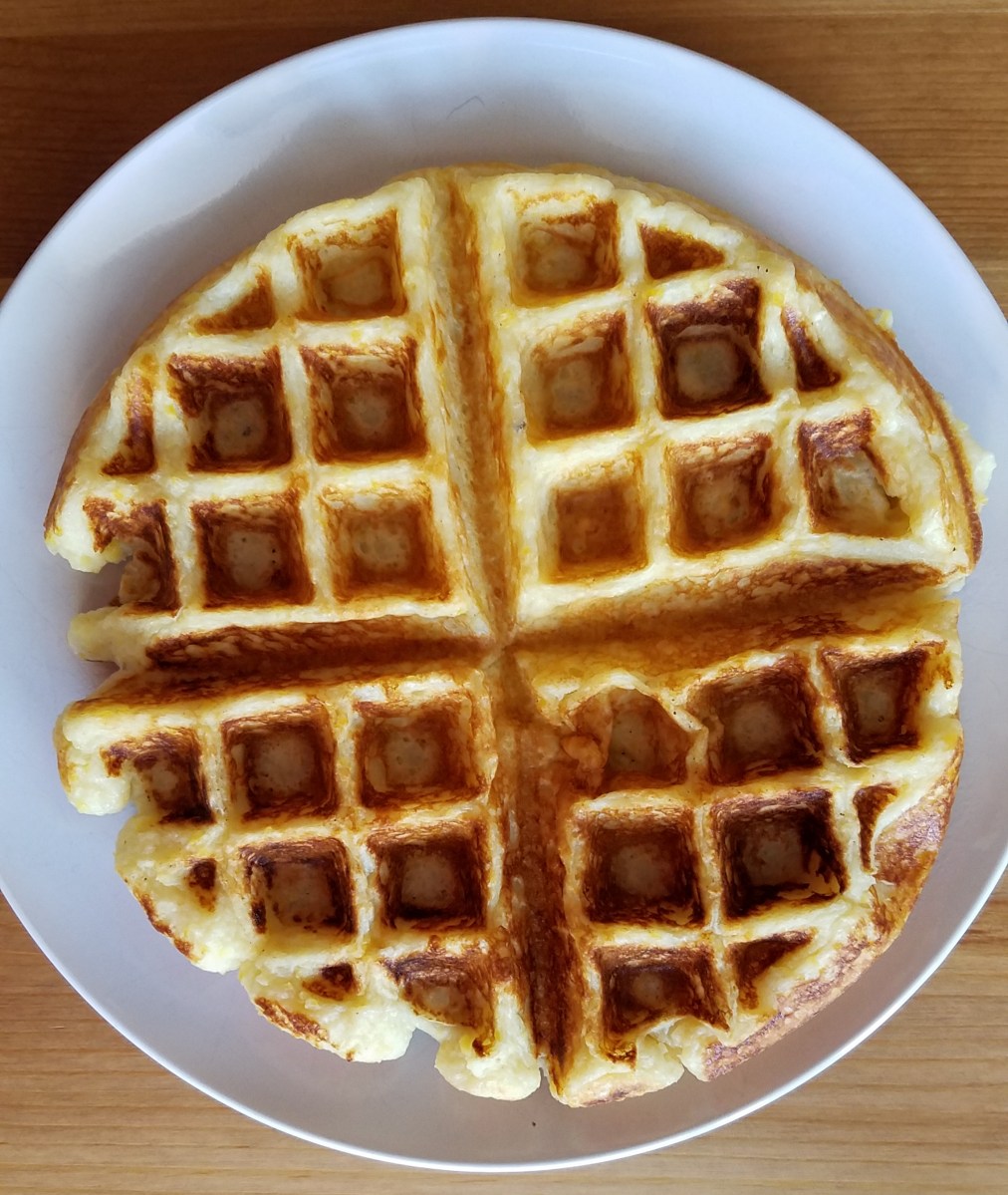 Polenta Waffles – Claire Aucella