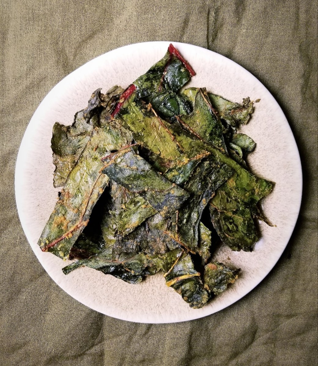 Recipe: Swiss Chard Chips – Claire Aucella